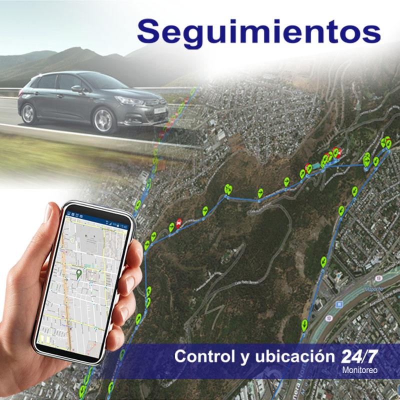 GPS Ubicación Satelital Inmovilizador Motor
